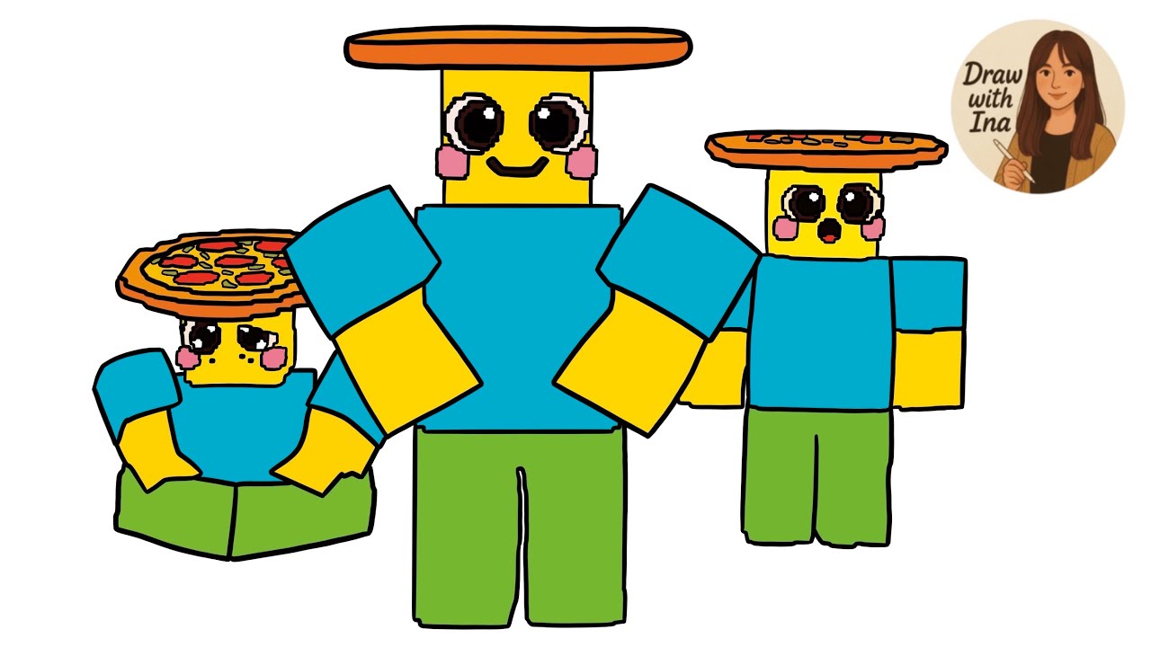 How to draw Los Noobinis from Steal a Brainrot (Roblox )- Step by Step ...