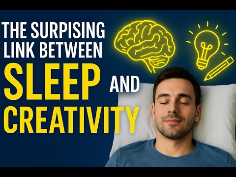 The Surprising Link between Sleep and Creativity - YouTube