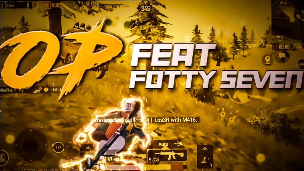 OP | ft. FOTTY SEVEN | PUBG MONTAGE | T3DDY - YouTube
