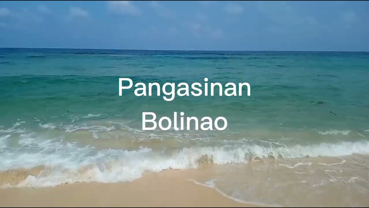 My Adventure in Pangasinan Bolinao/Patar White Beach and Bolinao ...