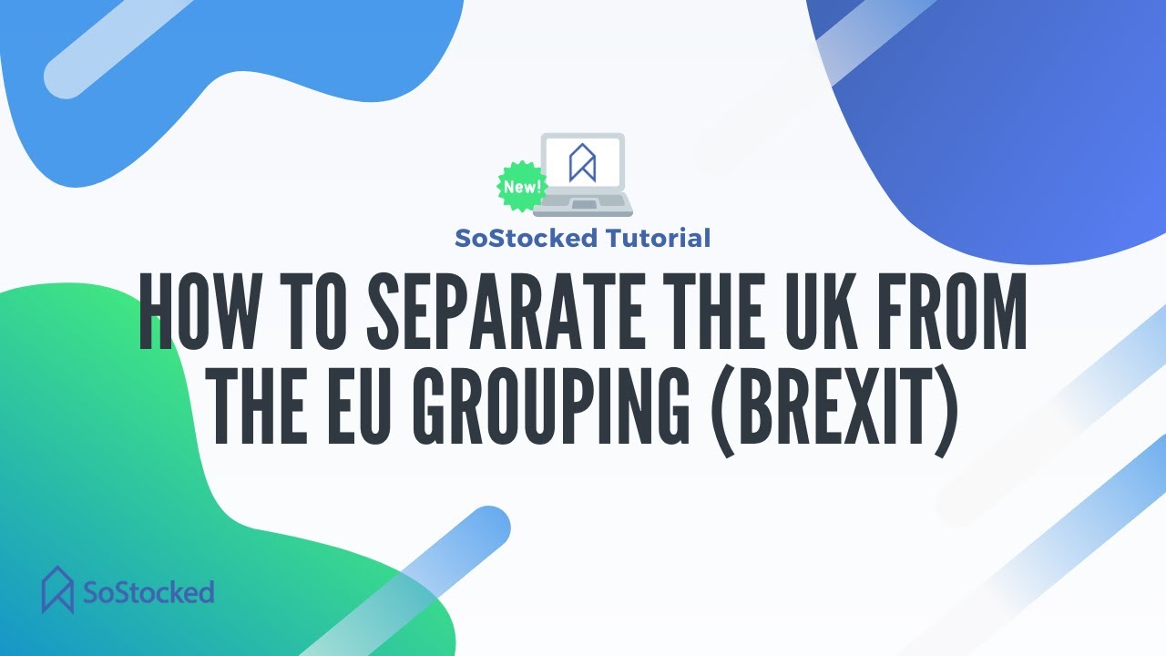 How To Separate The UK from The EU Grouping (Brexit) - Regional ...