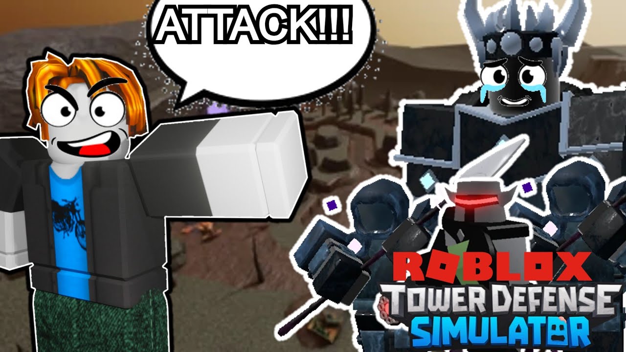 I Beated the FALLEN KING On A HARD MAP!! Roblox Tower Defense Simulator ...