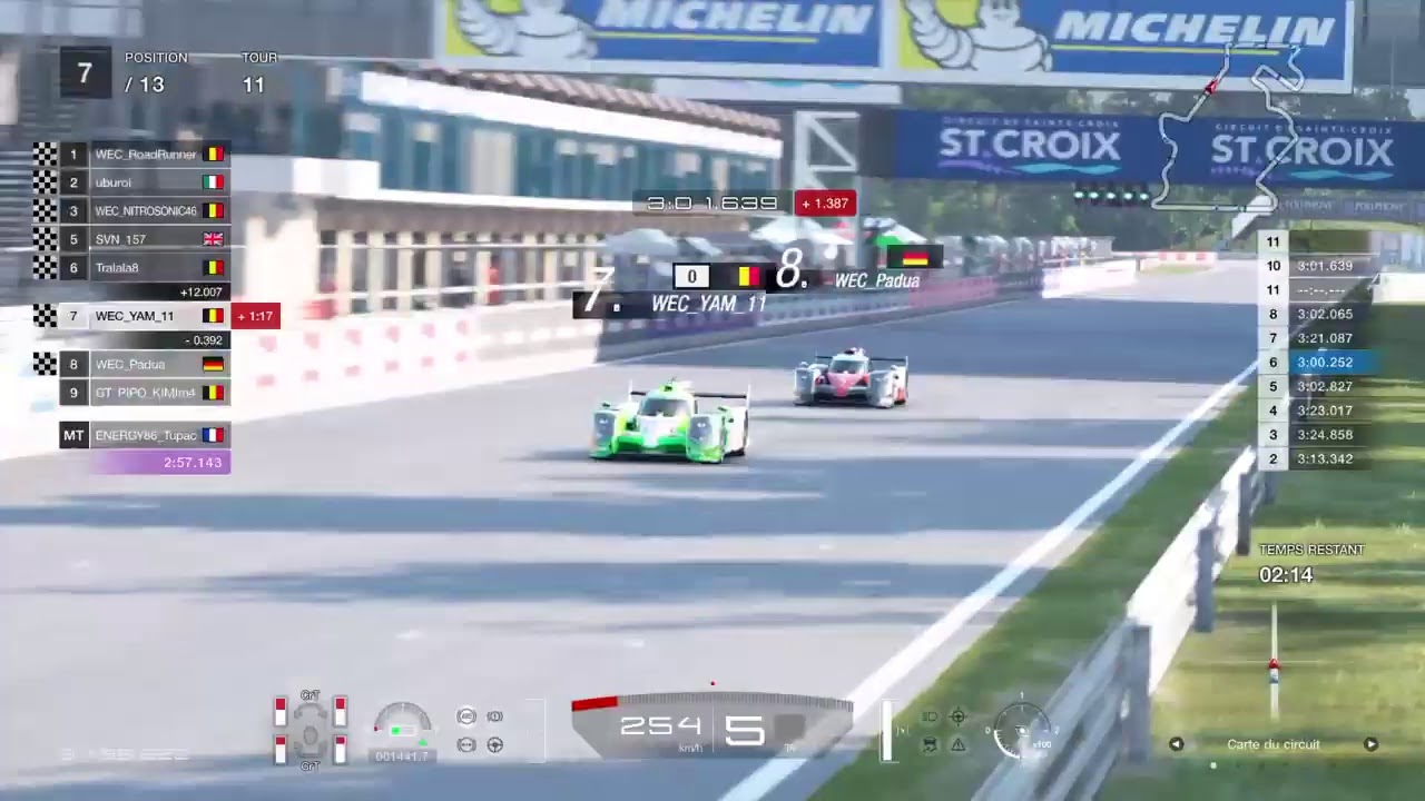 (Live) WEC S8 9/11 / GT2/GT1 / SALON A - YouTube