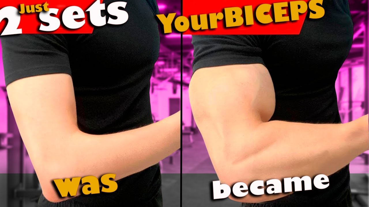 These TWO SETS Will BLOW Your BICEPS - YouTube