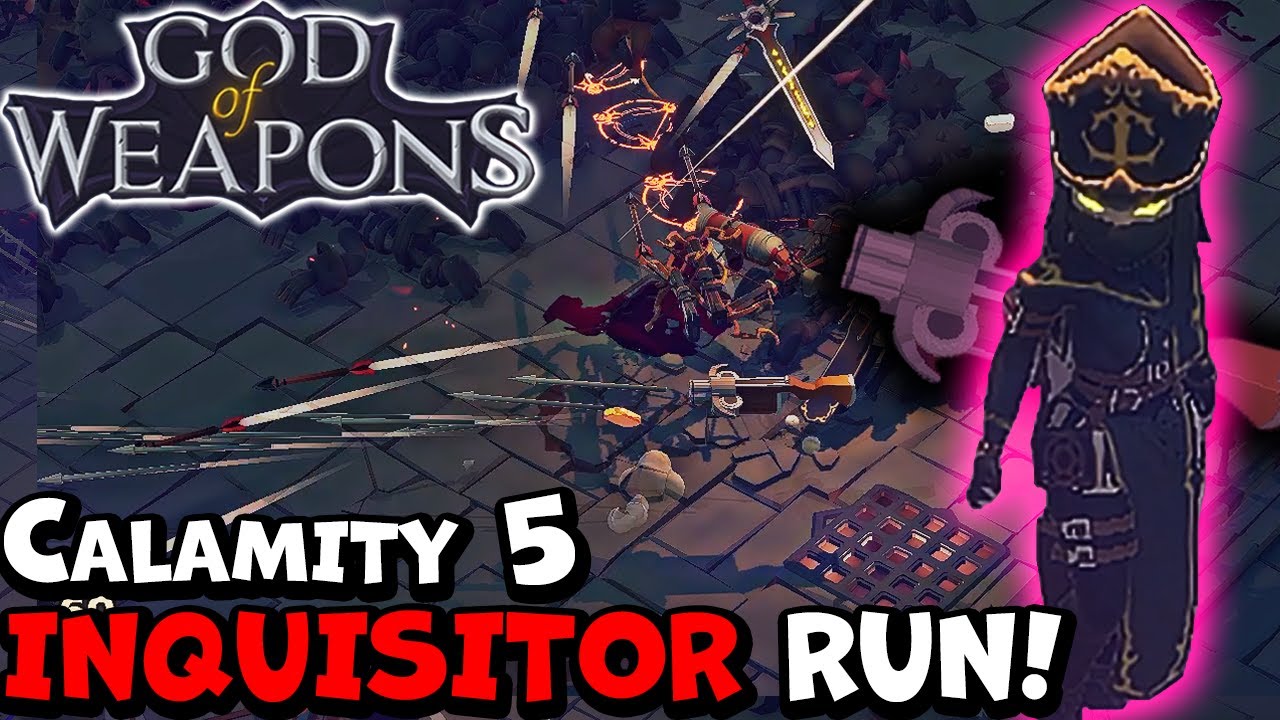 MACHINE GUN INQUISITOR goes WILD! | God of Weapons | Calamity 5 - YouTube
