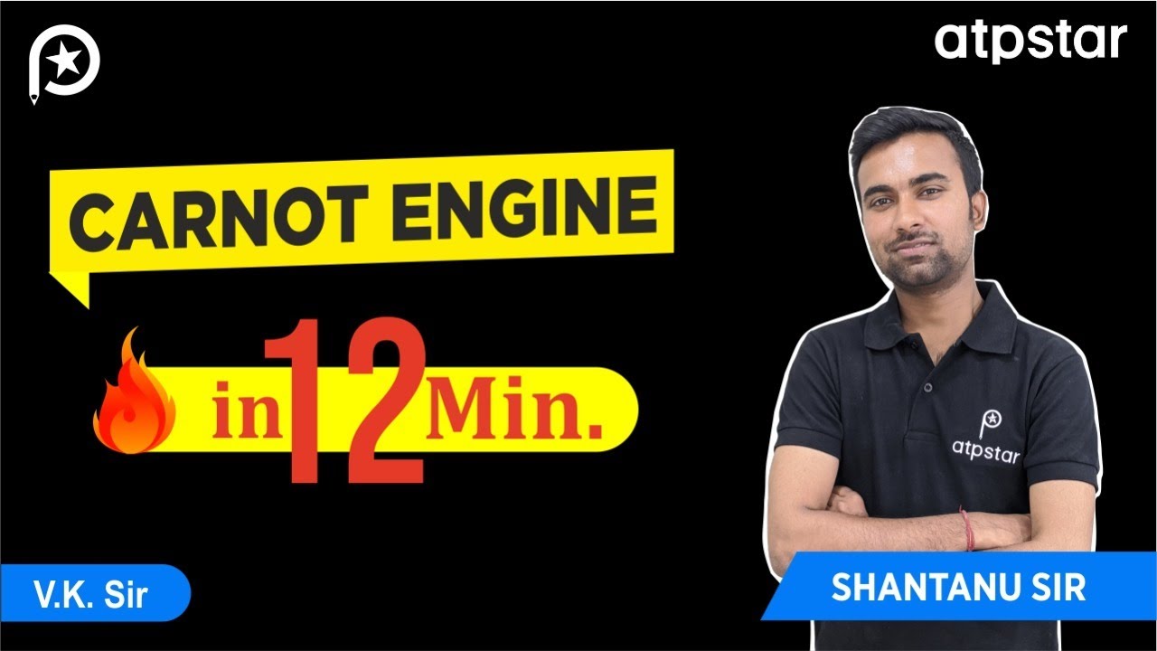 Carnot Engine - Thermodynamics | Class 11 | IIT JEE & NEET physics ...