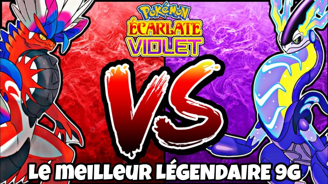 KORAIDON VS MIRAIDON !!! LE MEILLEUR LÉGENDAIRE ? POKÉMON VIOLET ET ...