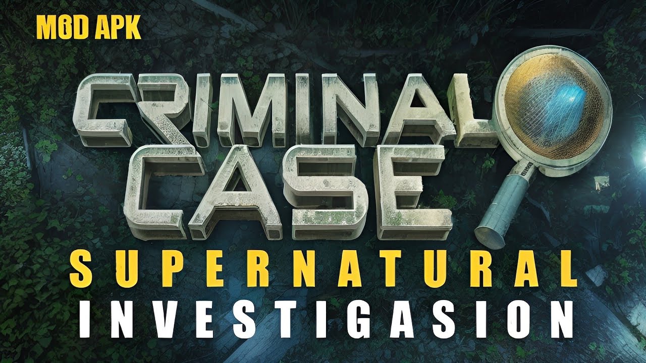 Criminal Case: Supernatural Investigation mod II offline game - YouTube