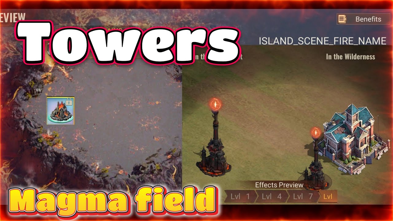 State of Survival : Coming soon ! The Towers & Magma field - YouTube