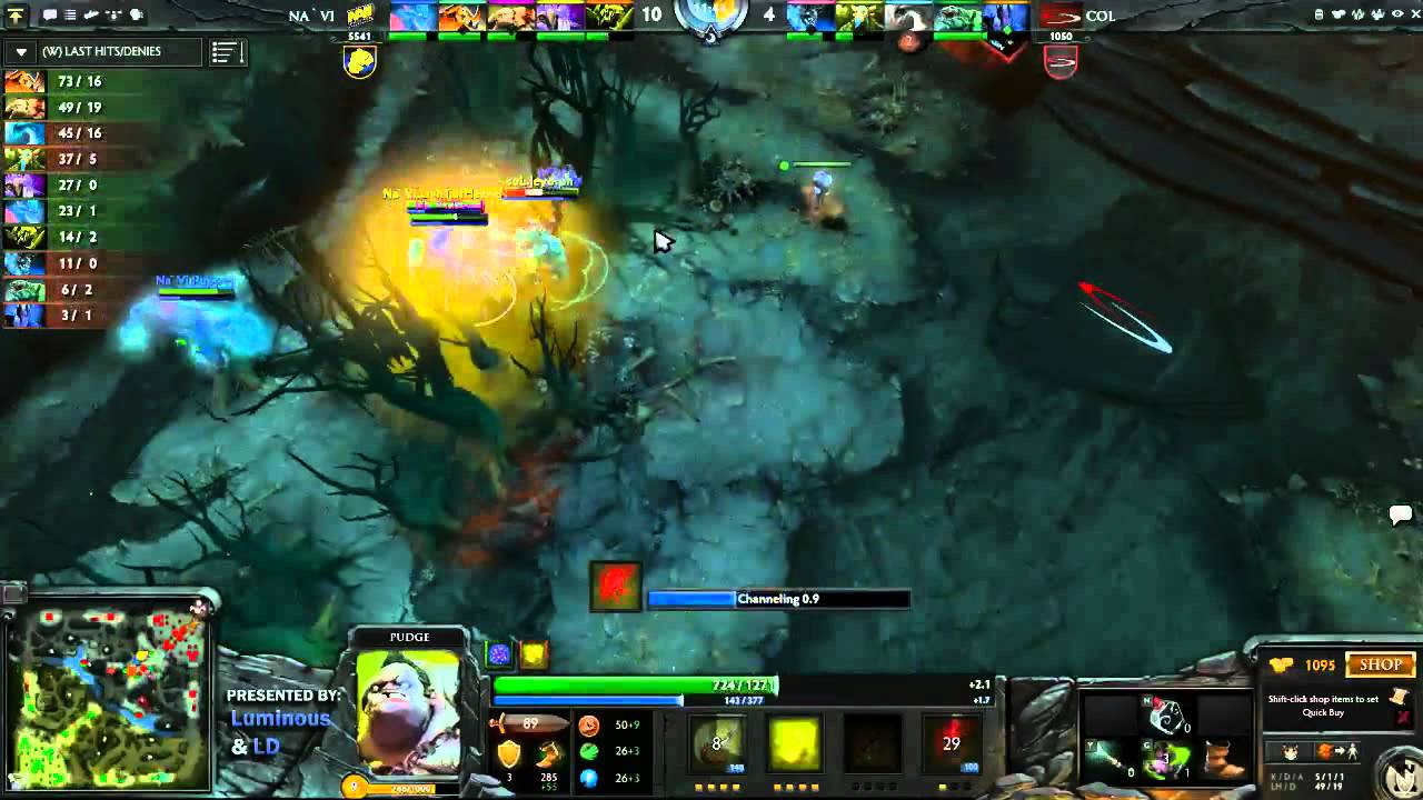 Navi vs coL (TI2 Group Stage) 1 - YouTube