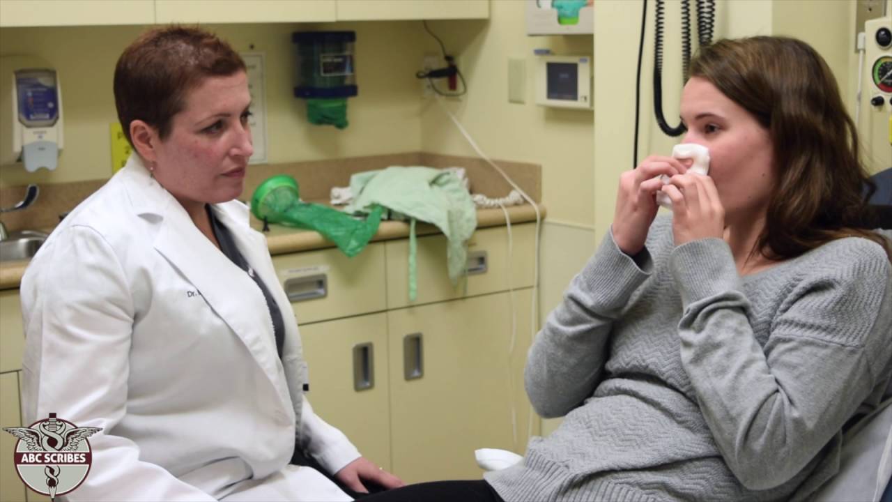 ENT & EYE. Epistaxis. HPI. - YouTube