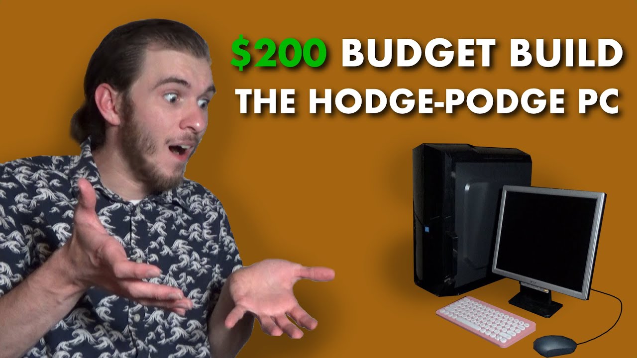 Building a PC for under $200 - Tutorial - YouTube