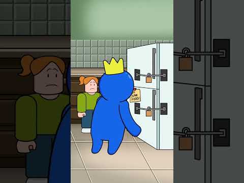 😨 BLUE Hulks Out! 💙 (Cartoon Animation)