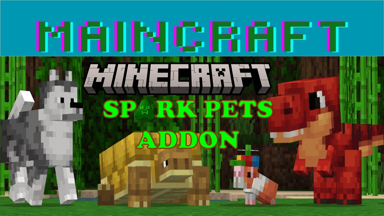 Minecraft Spark Pets Addon - YouTube