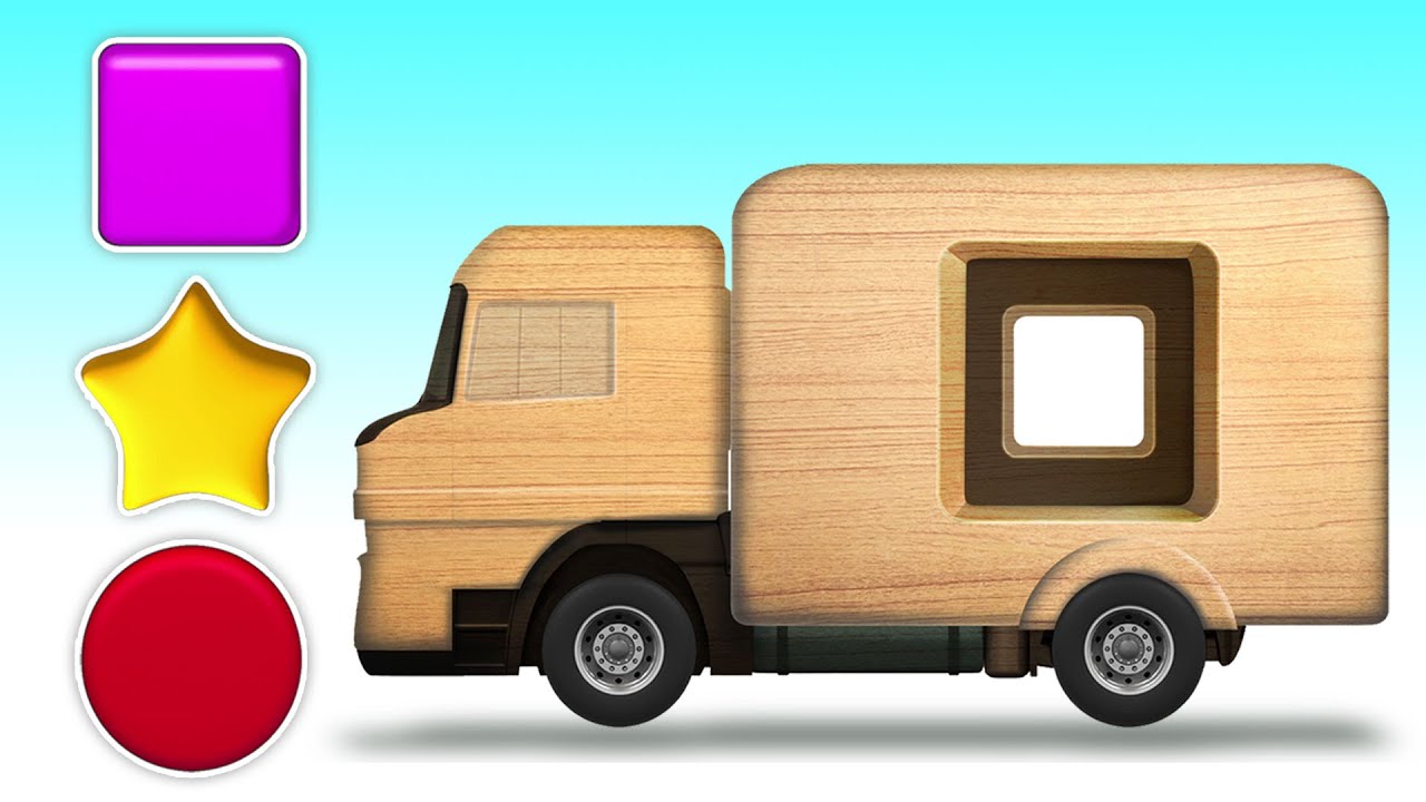 Fun and Educational Truck Shapes Learning for Kids | Interactive ...