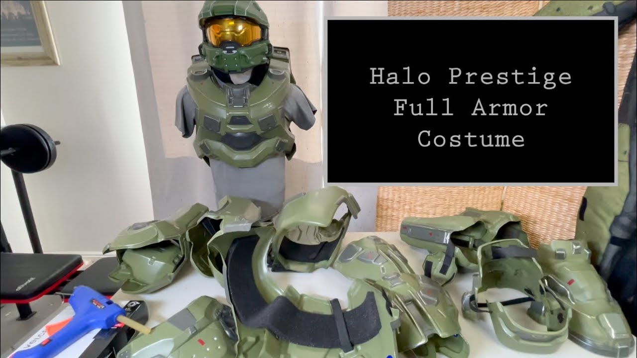 Halo Prestige Full Armor Costume - YouTube