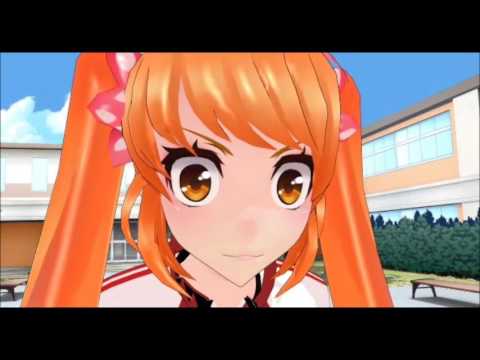 [MMD Yandere Simulator] Osana and Ayano stare contest - YouTube