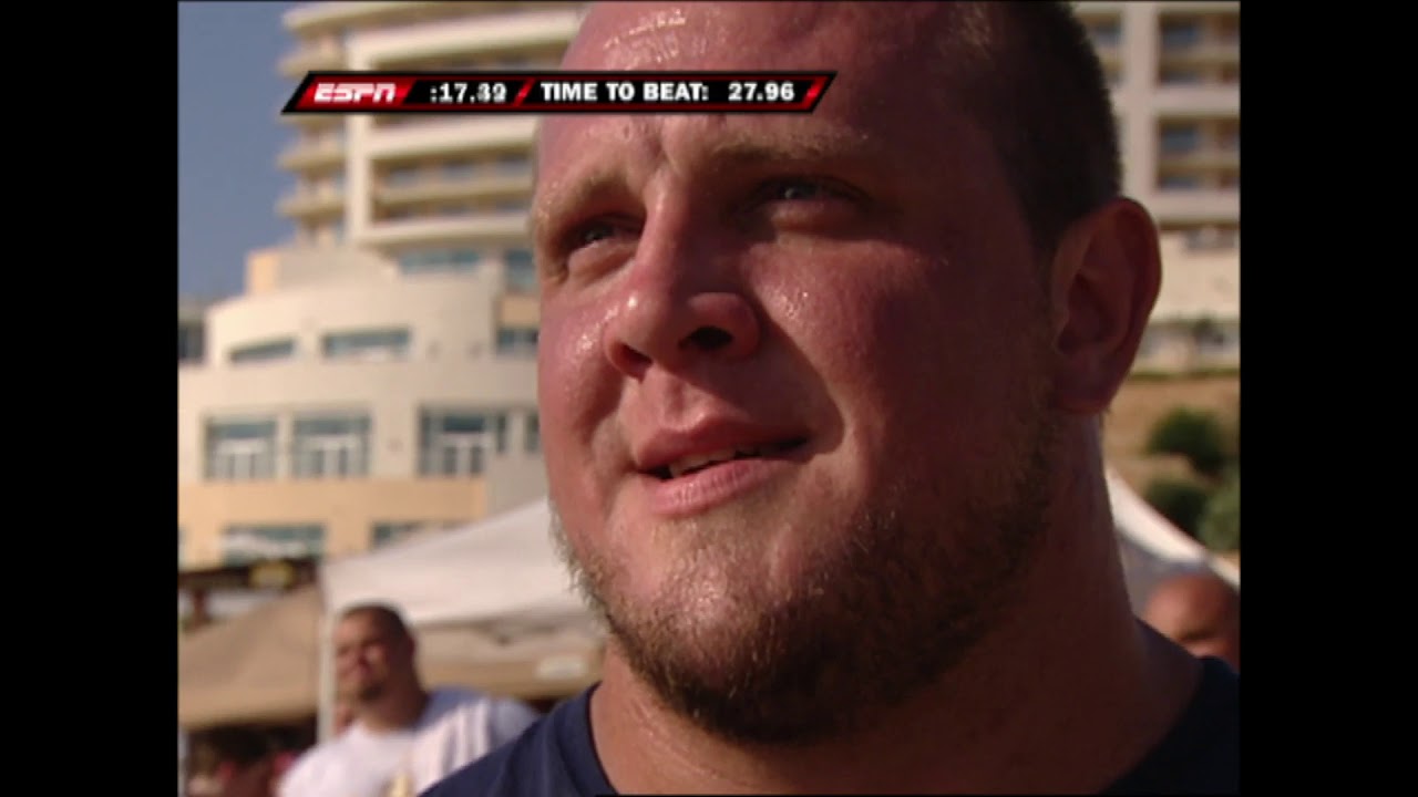 Pushing Up the Atlas Stones | 2009 World's Strongest Man - YouTube