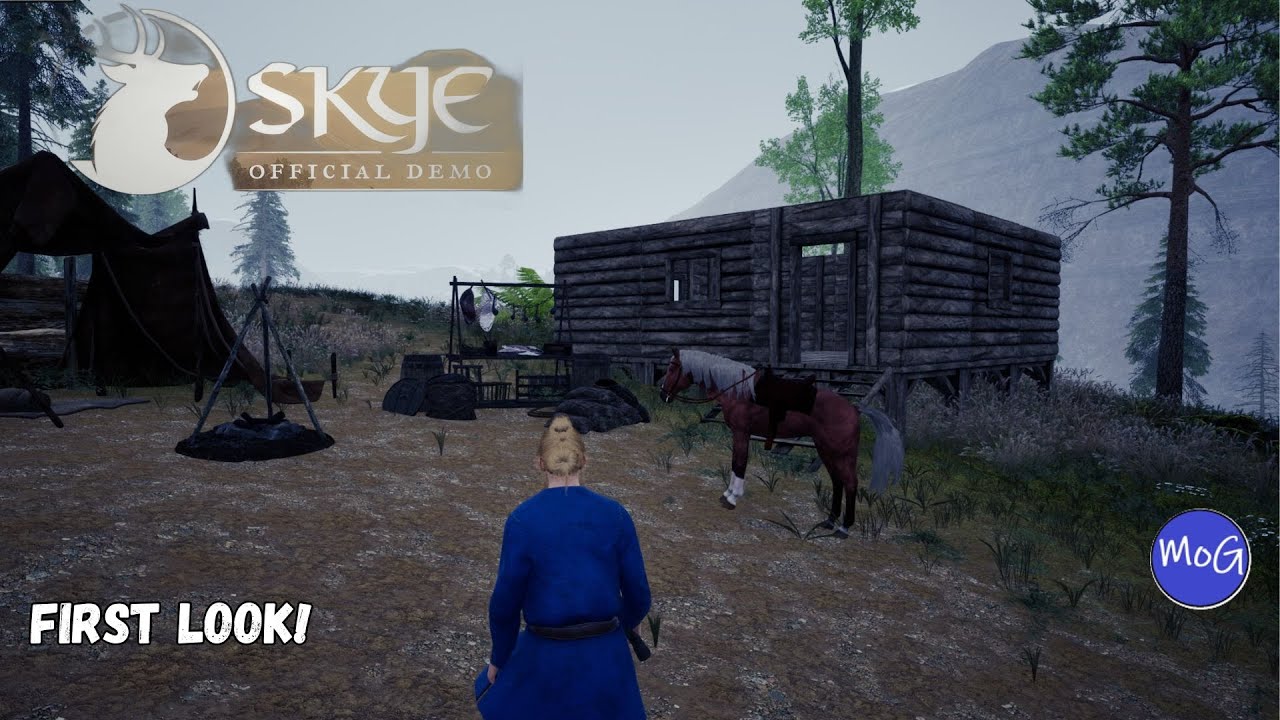 New Viking Survival Game! We Try Out The Demo | Skye Demo PC Gameplay ...