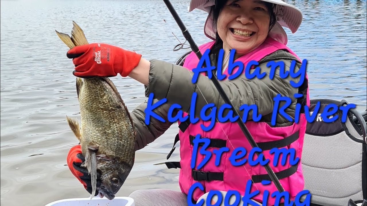 Cooked Bream from Kalgan River Kayak fishing@getaway168 - YouTube