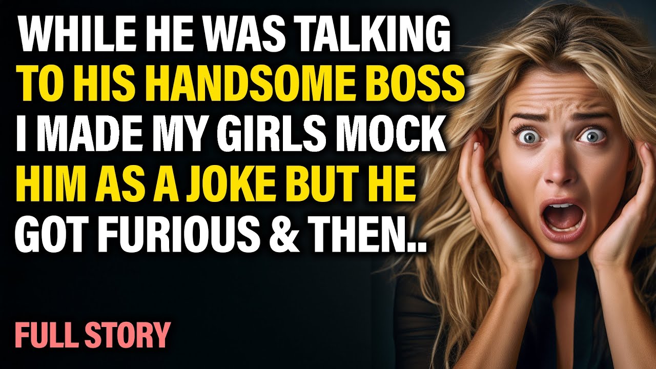 I told my kids to mock him at a party but when he stood up and did this ...