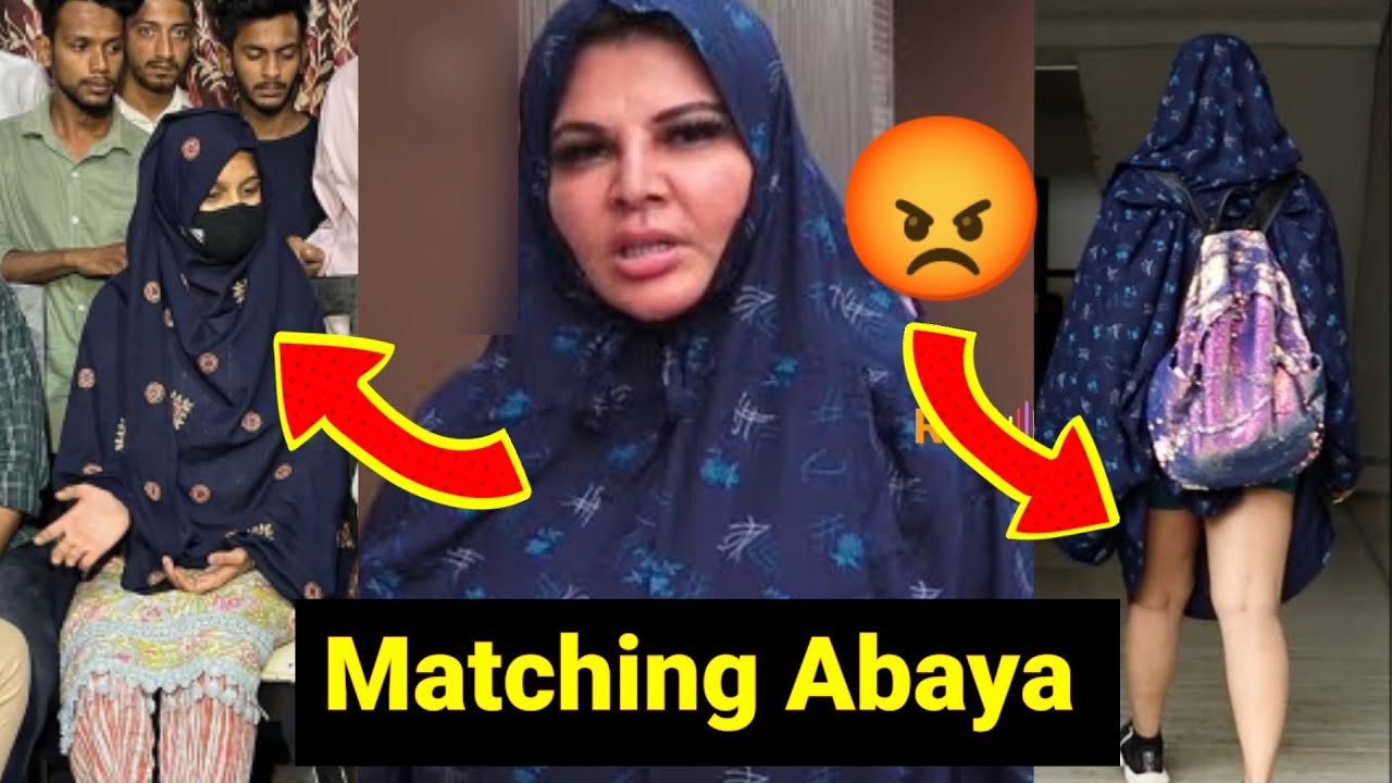 Rakhi Sawant Hijab video Gone Viral Rakhi support muskan bibi hijab ...