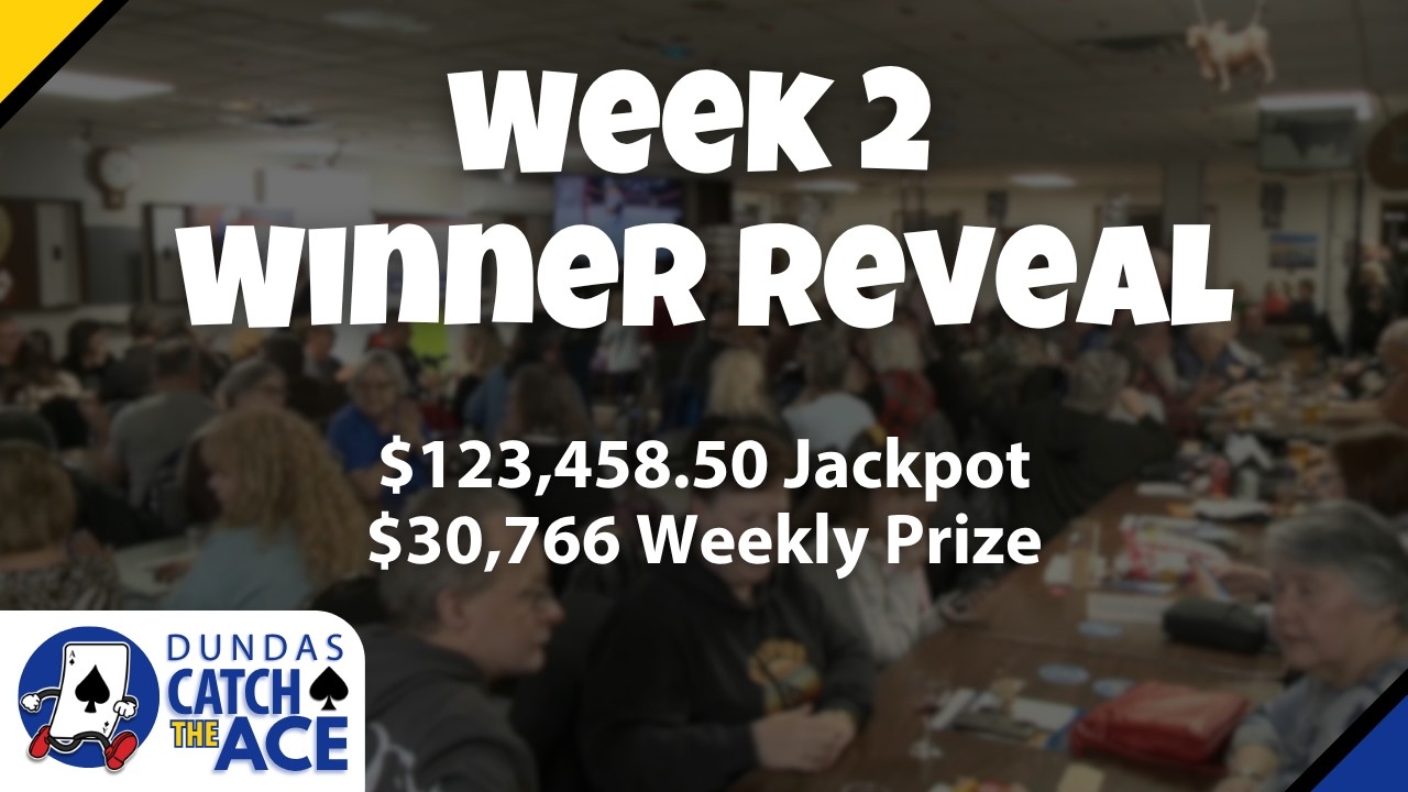 Dundas Catch The Ace | Week 2 Winner Reveal - YouTube
