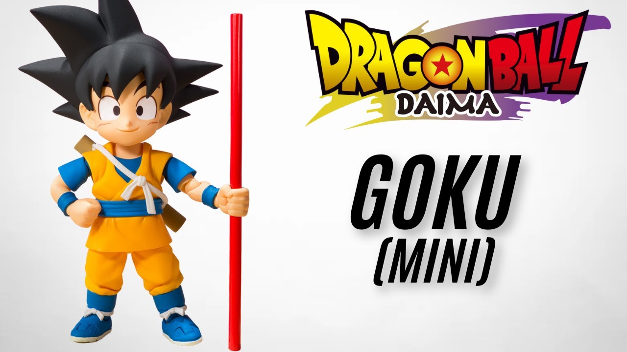 Dragonball Daima GOKU mini by S.H. Figuarts action figure REVIEW # ...
