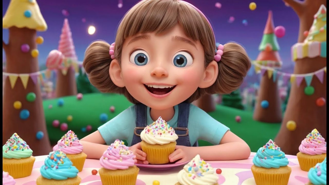 The Cupcake Parade Goes Marching On Rhyme Song | Nursery Rhyme & Lyrics ...