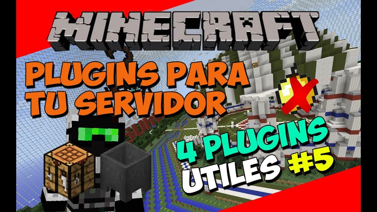 PLUGINS para tu SERVIDOR de Minecraft - 4 PLUGINS UTILES #5 - YouTube