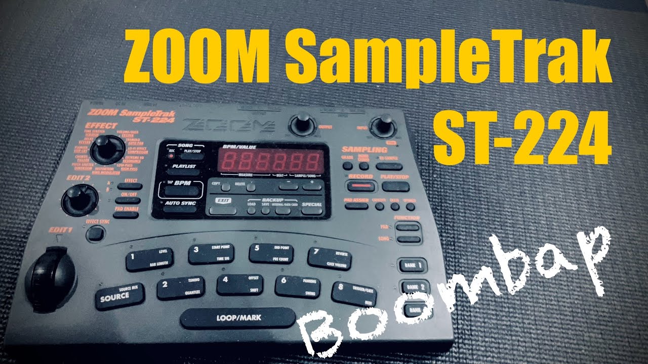 Zoom ST-224 Jazzy Boombap - YouTube