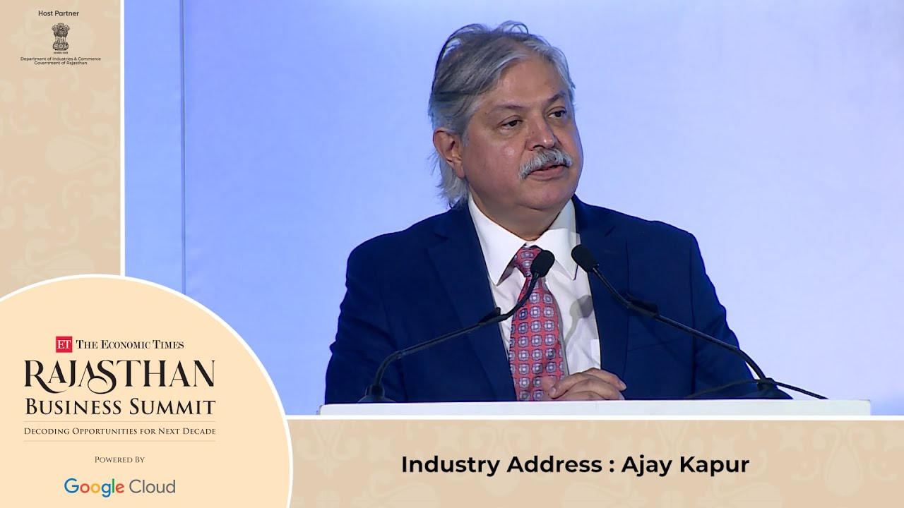 Ajay Kapur, CEO, Cement Business, Adani Group shares his thoughts at # ...