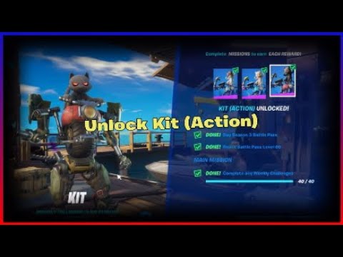 How To Unlock Kit (Action) Style In Fortnite | Chapter 2 (Season 3 ...