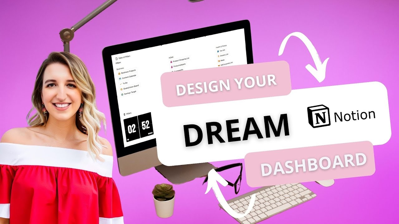Design your Dream Notion Dashboard (Ideas & Tips!) Notion Personal ...