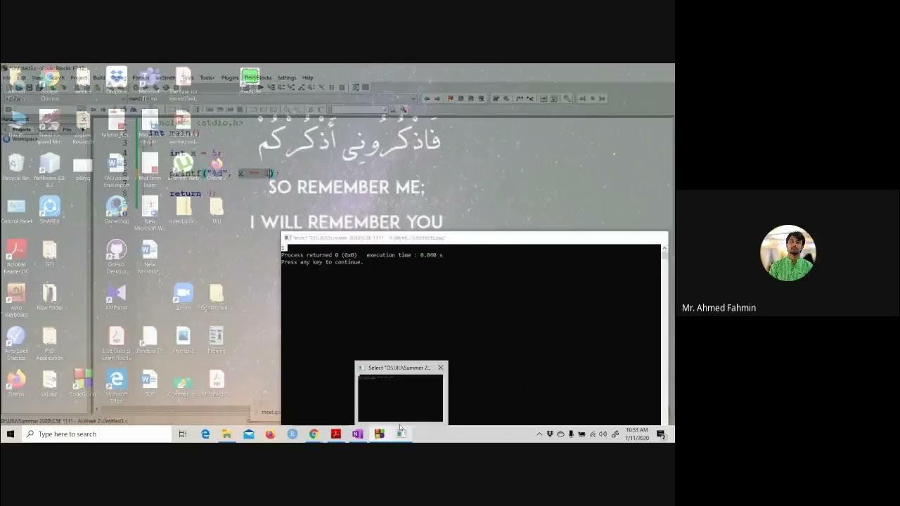 Lecture 03-Structured Programming Language SPL Ahmed Fahmin UIU - YouTube