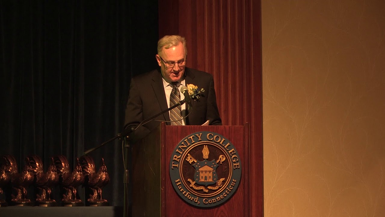 Joe Shield Trinity Hall of Fame Speech - YouTube