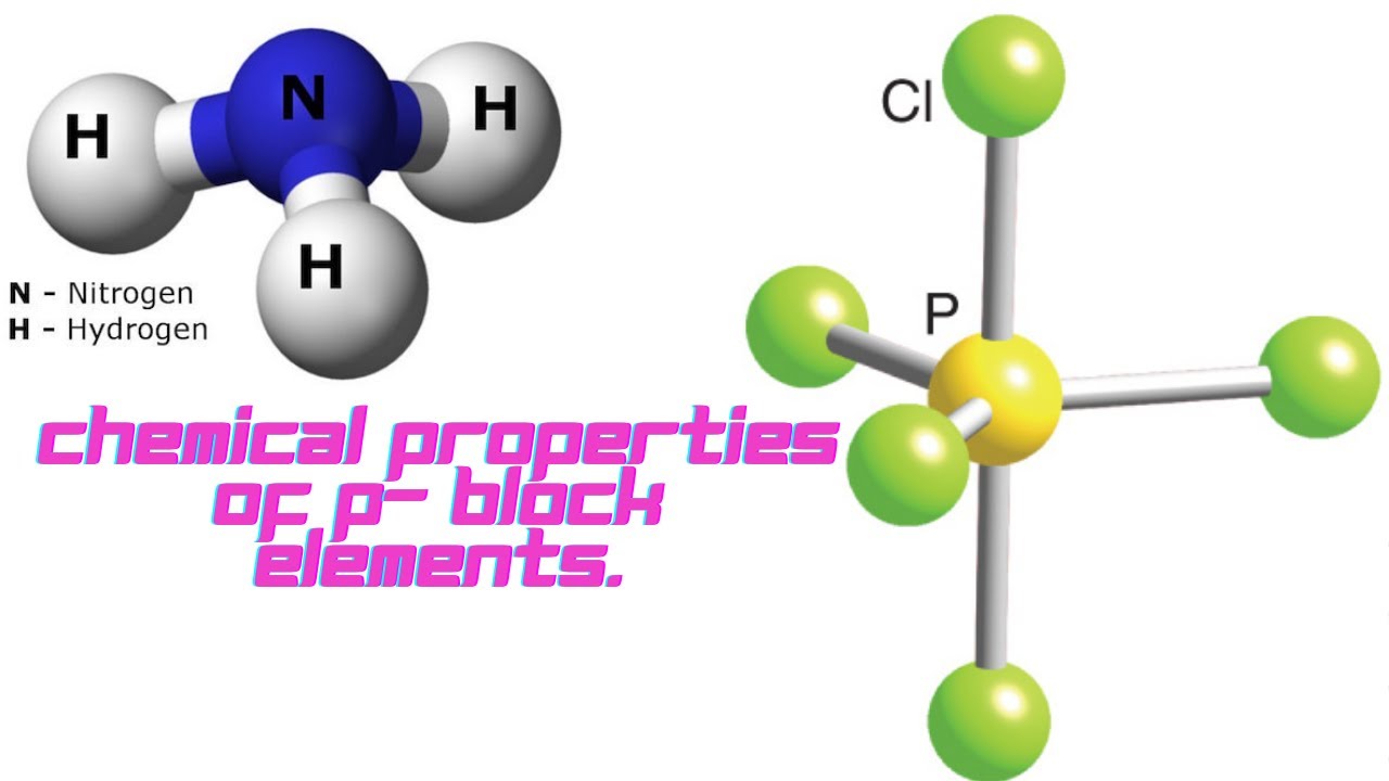 CO-VALENCY AND CHEMICAL PROPERTIES OF p Block Elements - YouTube