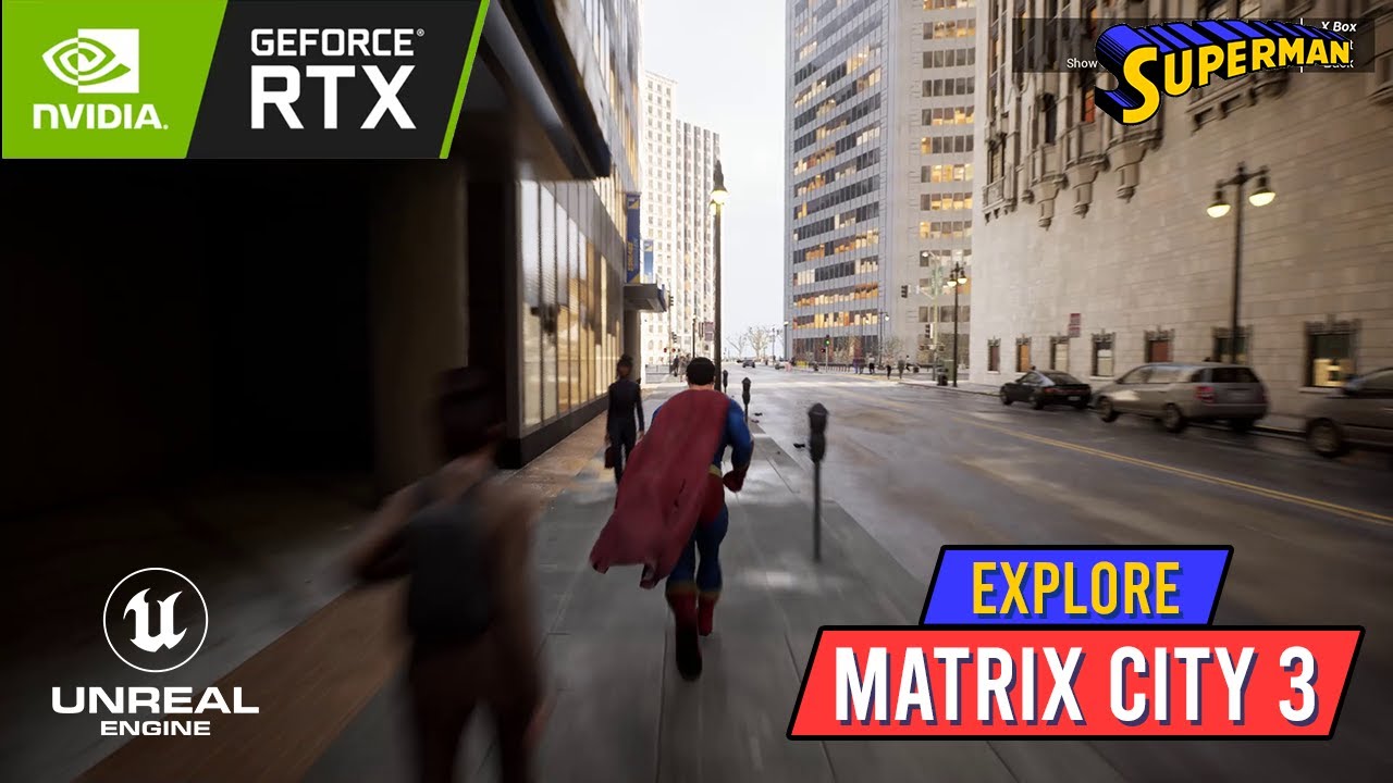 Superman Open-World Game | 19 Explore The City | Ultra Realistic - YouTube