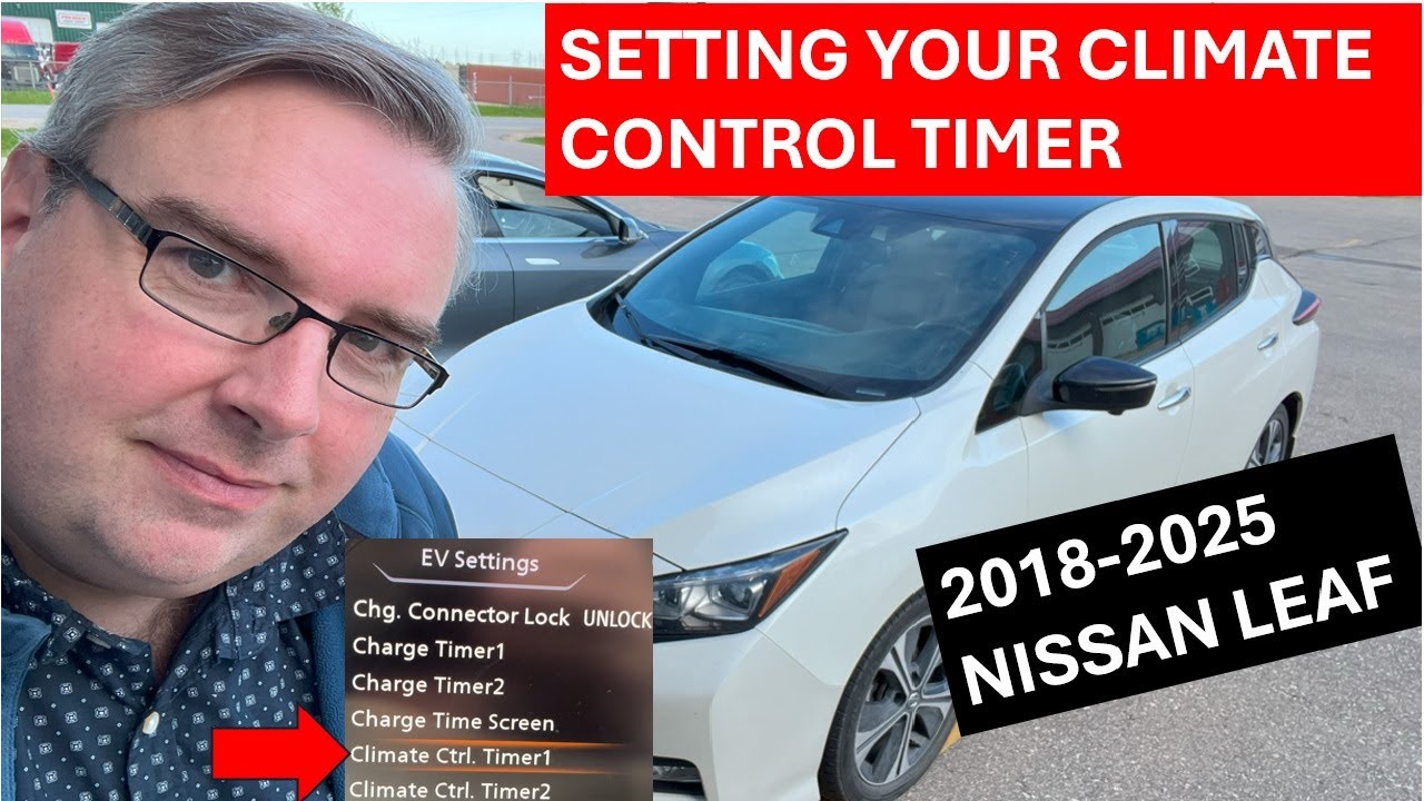 How To Set Nissan Leaf Automatic Climate Control Timer 2018-2025 ...