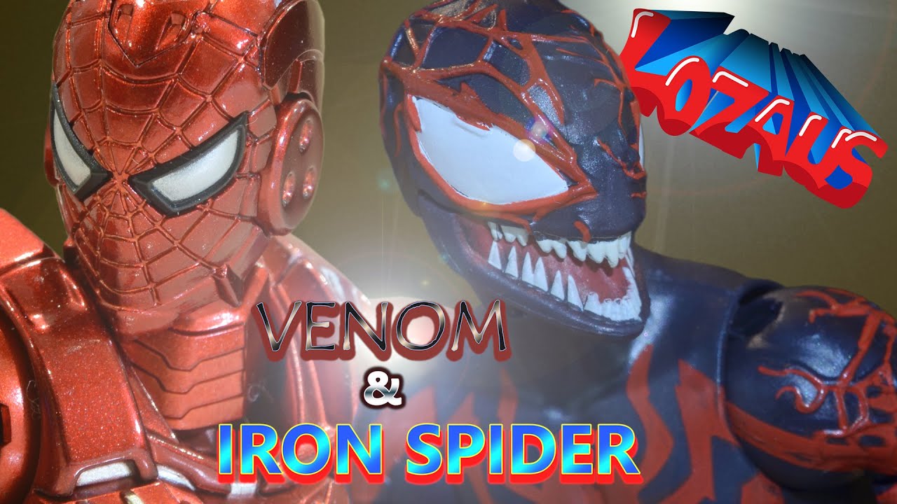 Ultimate Spiderman Iron Spider Vs Venom