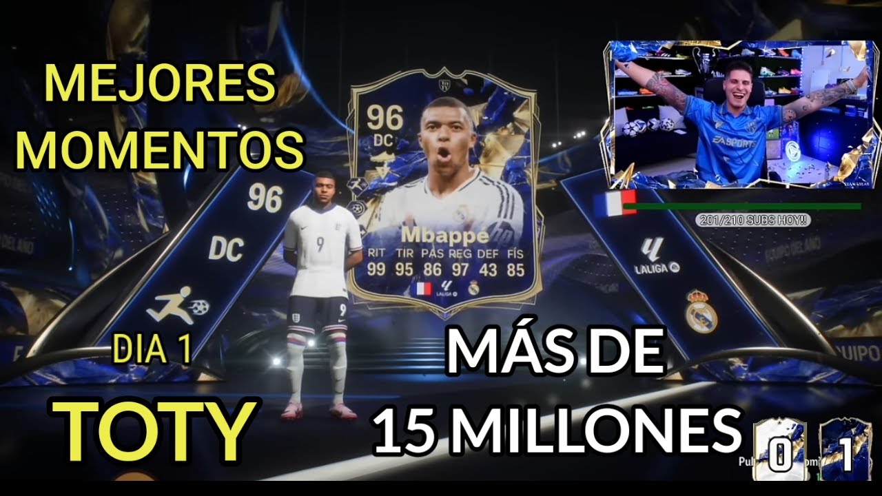 Cacho01 MEJORES MOMENTOS EN EL DIA 1 DE LOS TOTY EN EA SPORTS FC 25 ...