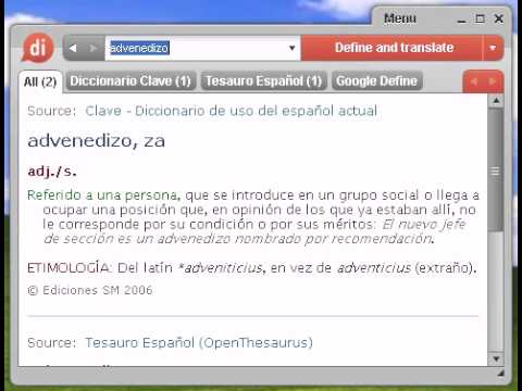 Definición de advenedizo - YouTube