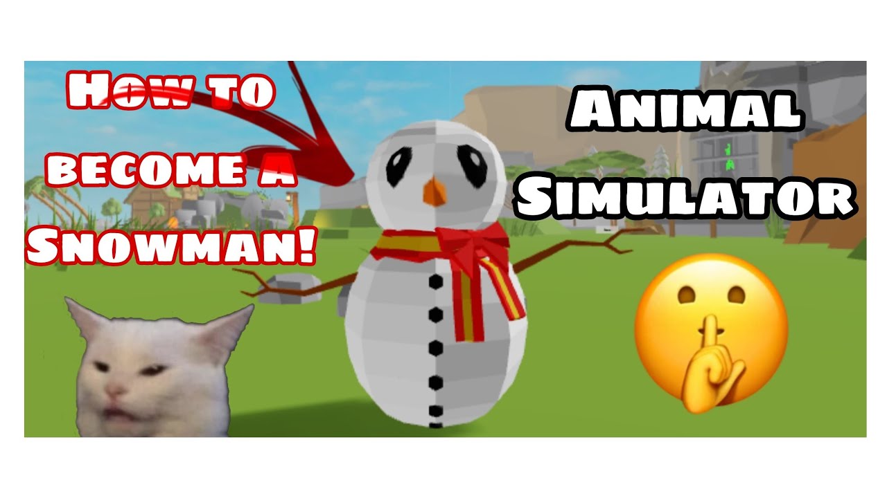 Animal Simulator - SECRET* WAY TO BECOME A SNOWMAN in Lion/Griffin ...
