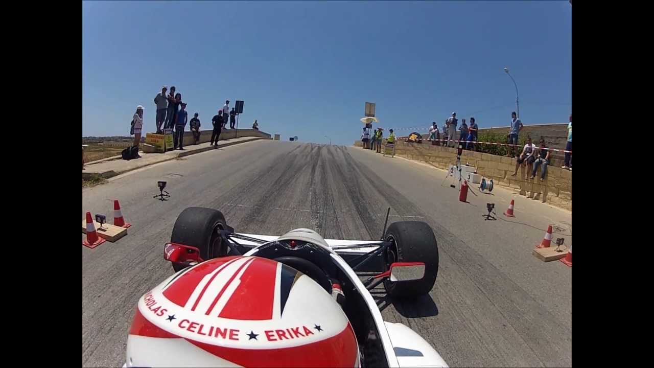 Xaghra Hillclimb 26th May Dallara Honda Kenneth Micallef - YouTube