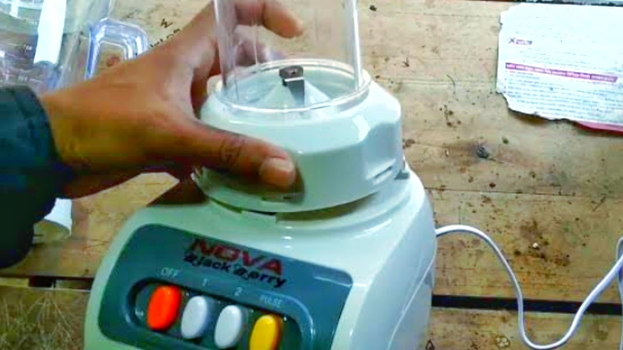 how to work Nova blander - YouTube