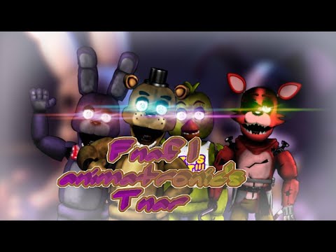 [FNAF SPEED EDIT ANDROID] Fnaf 1 animatronic's Tnar - YouTube