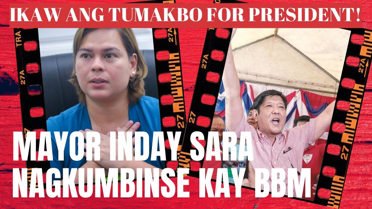 Nakakagulat Mismo Si Mayor Inday Sara Ang Nag Kumbinse Kay Bbm Na