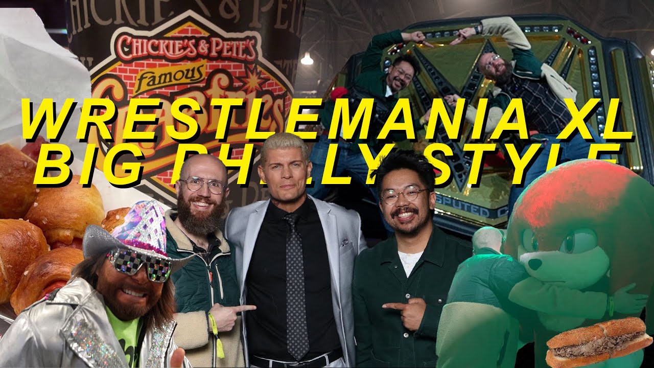 Wrestlemania XL: BIG PHILLY STYLE VLOG - YouTube