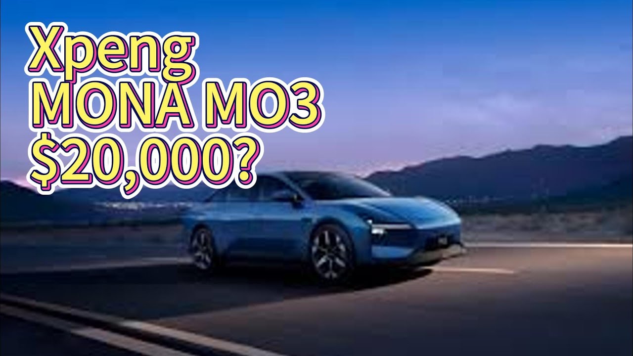 Xpeng MONA MO3 First Show - YouTube