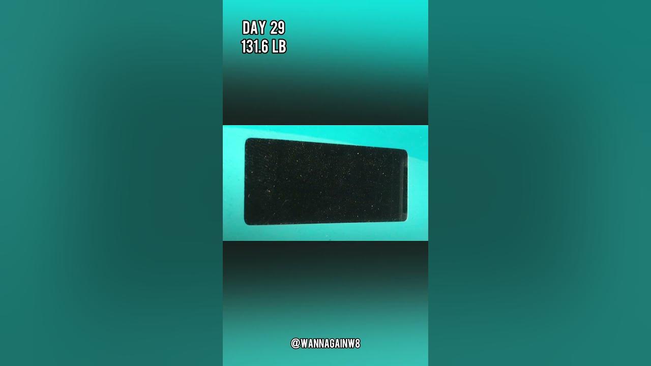 Day 29 (131.6 lb) 59.7Kg - YouTube